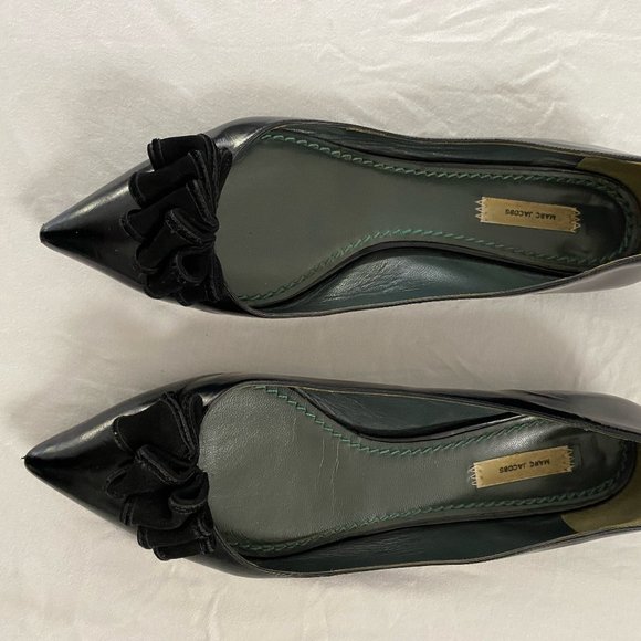 Marc Jacobs | Shoes | Marc Jacobs Leather Flats | Poshmark